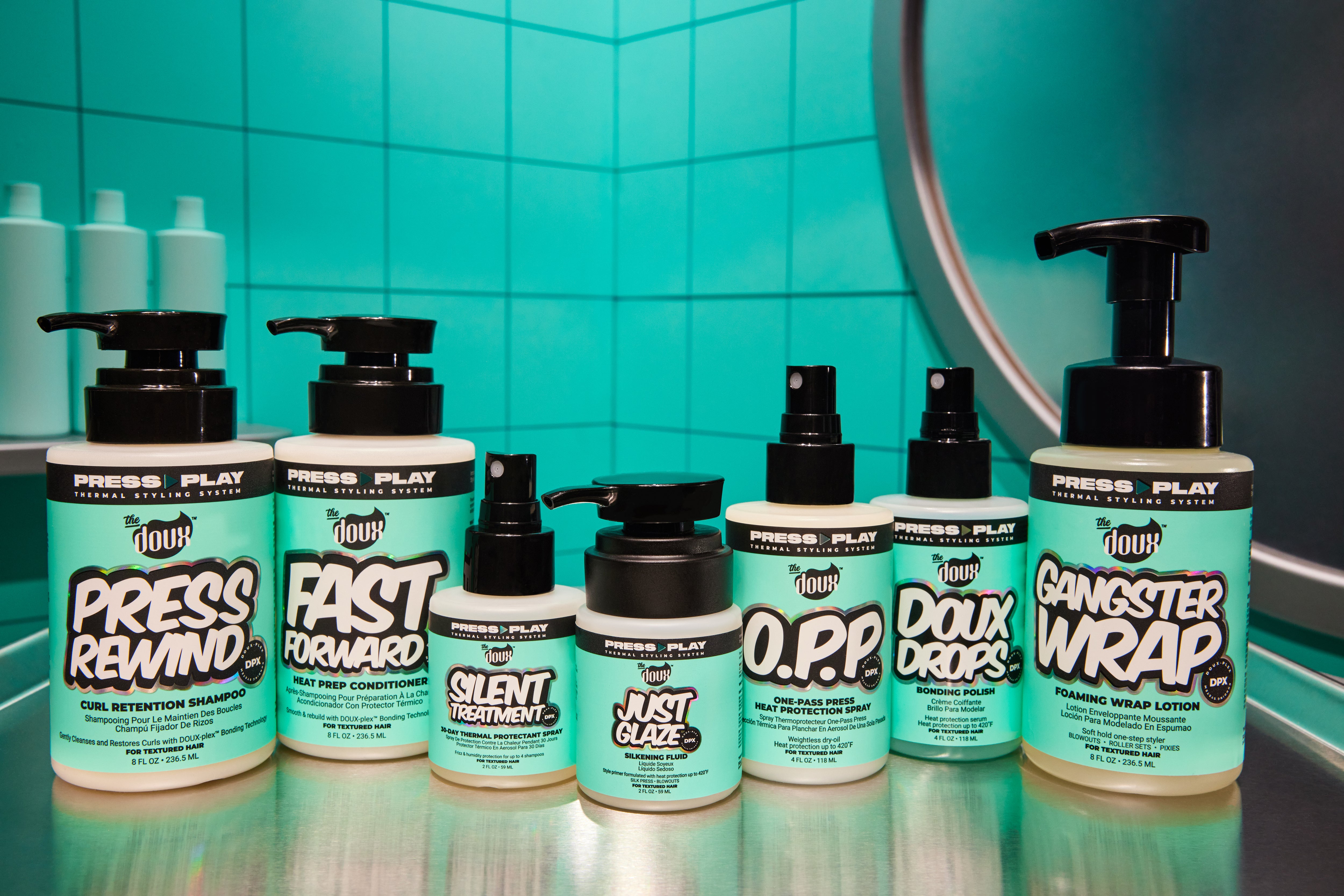 The Doux Press Play System | Salon Quality Silk Press At Home