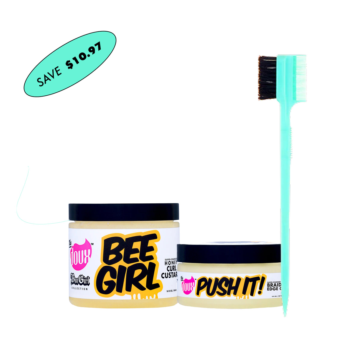 The Doux Bee Girl Collection | Honey Infused Hair Products