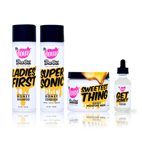 The Doux Bee Girl Collection | Honey Infused Hair Products