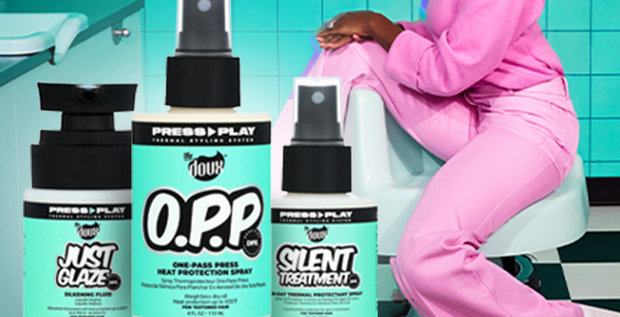 The Doux Press Play System | Salon Quality Silk Press At Home