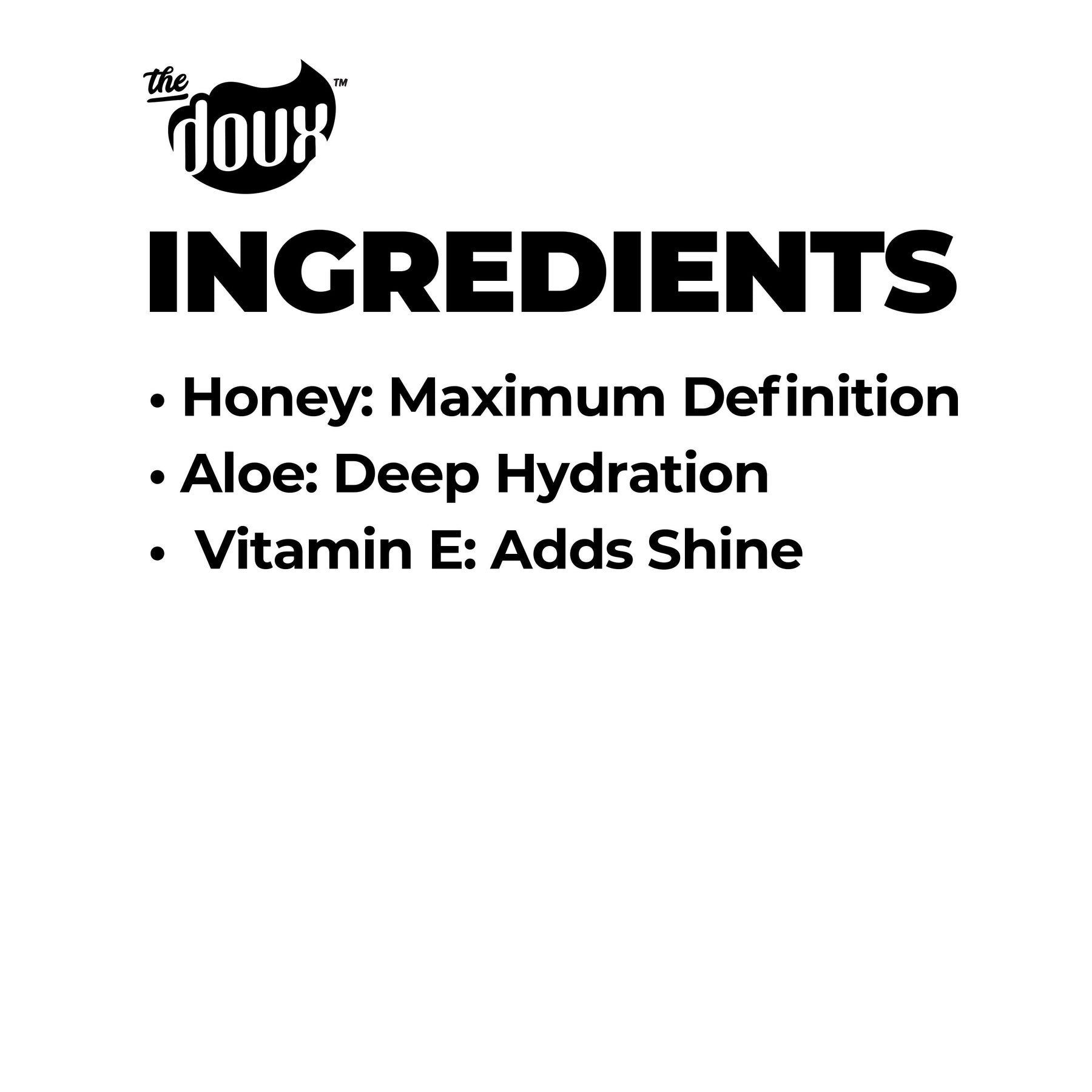 BEE GIRL Honey Curl Custard 16oz – The Doux